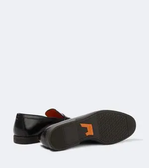 Santoni Milo Leather Penny Loafers