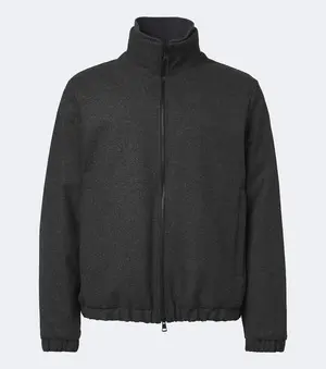 Moncler Limberl Flannel Down Jacket - Grey
