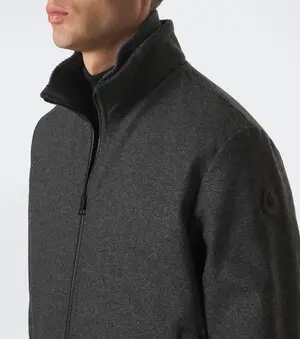 Moncler Limberl Flannel Down Jacket