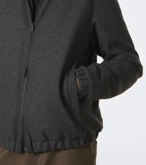 Moncler Limberl Flannel Down Jacket