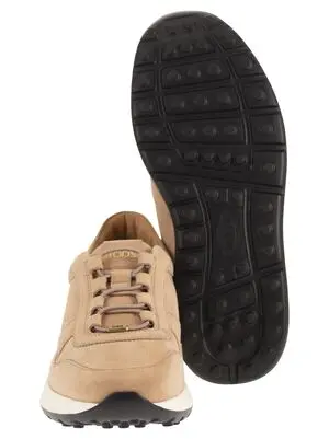 TOD'S Goatskin Suede Sneakers