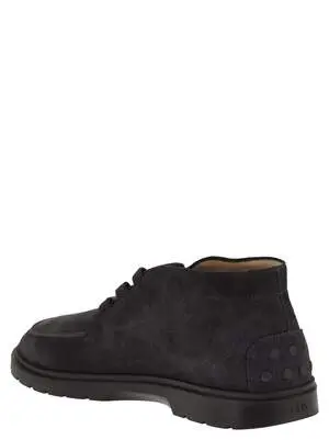 TOD'S Suede Ankle Boots - Multicolor