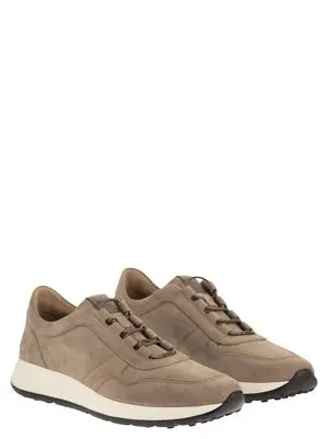 TOD'S Goatskin Suede Sneakers