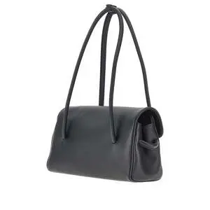 Jacquemus Grained Leather 'turismo Long' Bag - Black