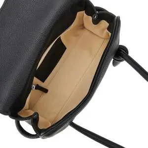 Jacquemus Grained Leather 'turismo Long' Bag - Black