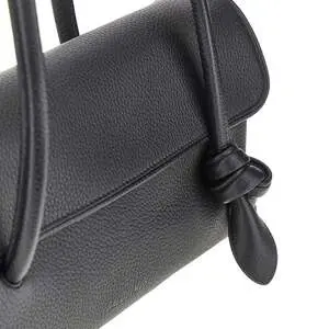 Jacquemus Grained Leather 'turismo Long' Bag - Black