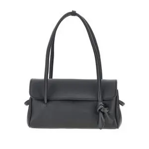 Jacquemus Grained Leather 'turismo Long' Bag - Black