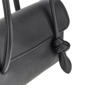 Jacquemus Grained Leather 'turismo Long' Bag - Black