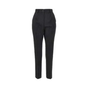 Dolce & Gabbana Pinstriped Stretch Wool Pants