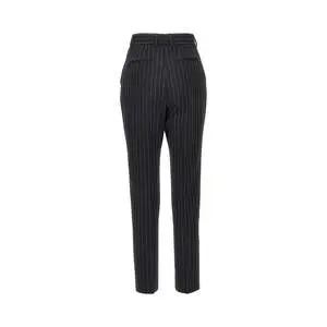 Dolce & Gabbana Pinstriped Stretch Wool Pants
