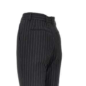 Dolce & Gabbana Pinstriped Stretch Wool Pants