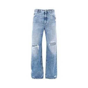 Dolce & Gabbana Distressed Denim Over Pants