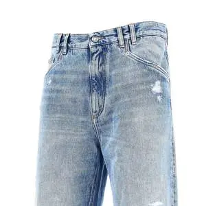 Dolce & Gabbana Distressed Denim Over Pants