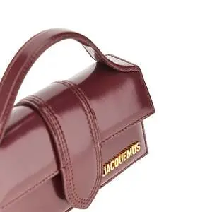 Jacquemus Le Bambino' Spazzolato Leather Mini Bag - Red