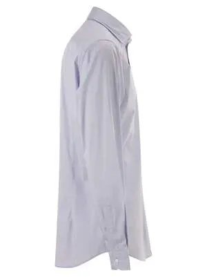 FAY Regular Fit Shirt In Striped Stretch Jersey - Multicolor