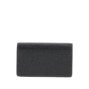MAISON MARGIELA Four Stitches Leather Cardholder - Black