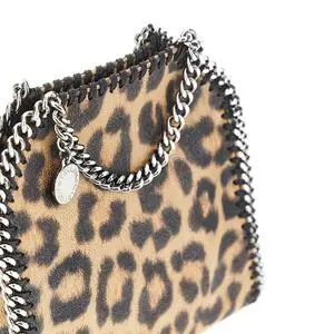 Stella McCartney Leopard-print 'tiny Falabella' Bag - Multicolor