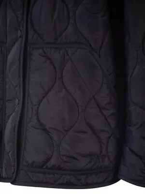 FAY Technical Fabric Jacket With Onion Quilting - Blue