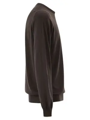 FAY Cotton Crew Neck Jumper