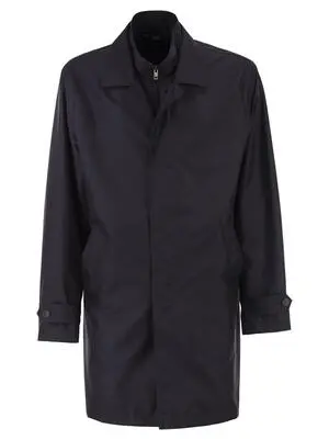 FAY Morning Coat In Water-repellent Technical Poplin - Multicolor