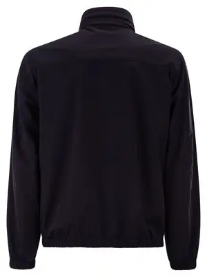FAY Short Travel Bomber Jacket In Stretch Nylon