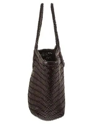 Dragon Diffusion Nantucket Leather Basket Bag