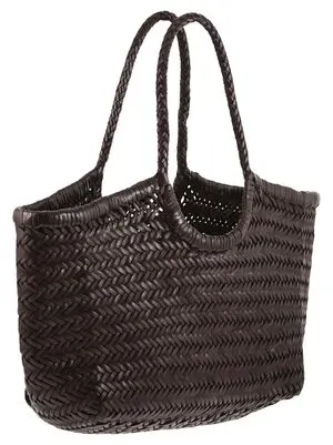 Dragon Diffusion Nantucket Leather Basket Bag