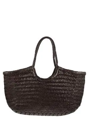 Dragon Diffusion Nantucket Leather Basket Bag - Brown