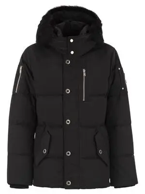 Moose Knuckles Original 3q Hooded Down Jacket - Black