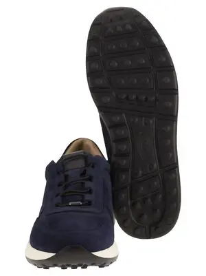 TOD'S Goatskin Suede Sneakers