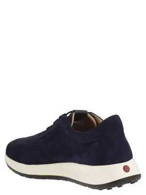 TOD'S Goatskin Suede Sneakers - Blue