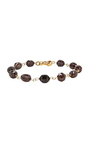 Sheryl Lowe 14k Yellow Gold Hand Cut Chocolate Diamond Bracelet