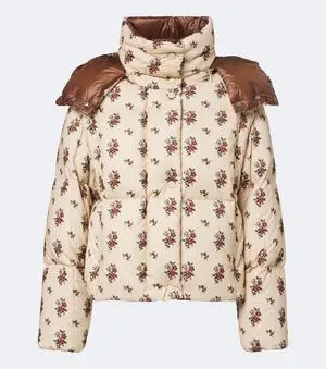 Moncler Torcol Convertible Corduroy Down Jacket