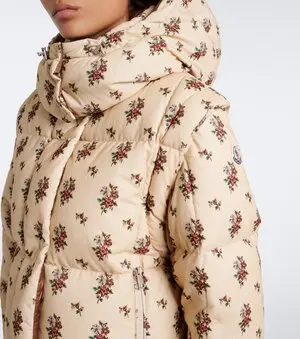 Moncler Torcol Convertible Corduroy Down Jacket
