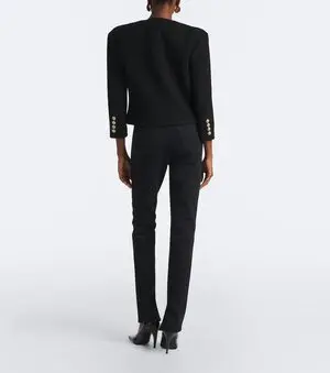 Balmain High-rise Slim Jeans