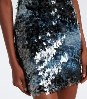 Staud Sur Sequined Minidress