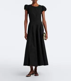 DÔEN Rivelle Cotton Poplin Midi Dress