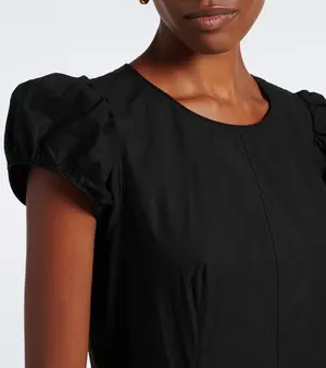 DÔEN Rivelle Cotton Poplin Midi Dress