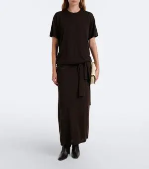 TOTEME Knitted Midi Skirt
