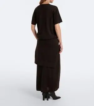 TOTEME Knitted Midi Skirt
