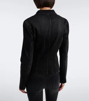 Gucci Single-breasted Denim Blazer