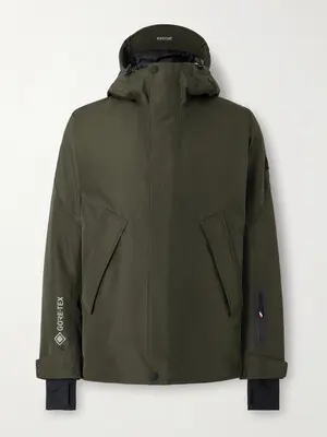 Moncler Lambir Padded Gore-tex® Hooded Ski Jacket - Green