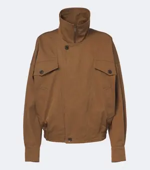 Saint Laurent Cotton Serge Jacket