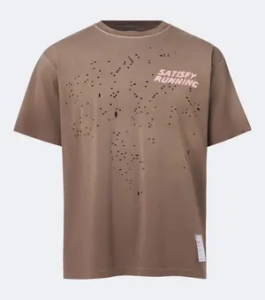 Satisfy Mothtech™ Printed Cotton T-shirt - Brown