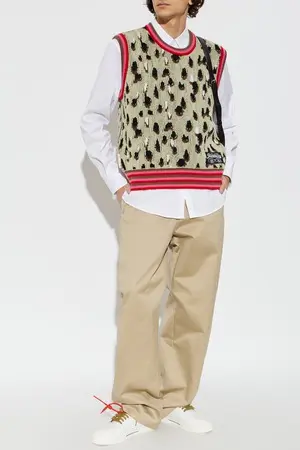 PDF Patterned Vest - Multicolour