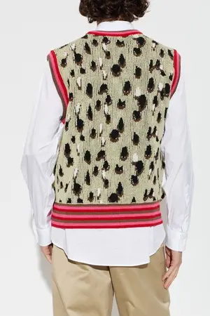PDF Patterned Vest - Multicolour