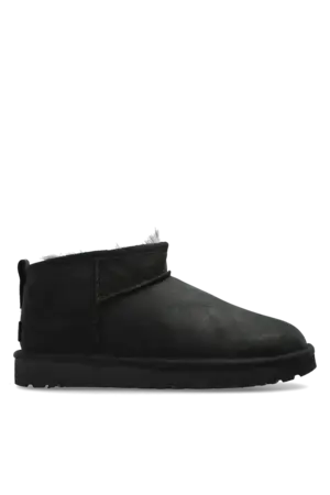 UGG Nubuck Snow Boots ‘classic Ultra Mini Nubuck