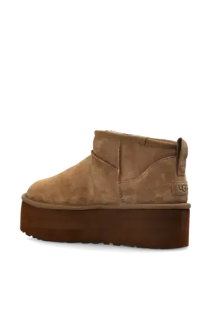UGG Snow Boots On A Platform ‘classic Ultra Mini Platform
