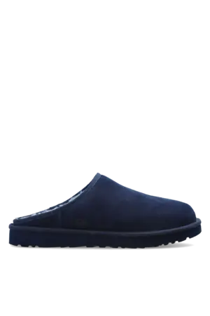 UGG Suede 'classic Slip-on' Shoes - Navy Blue
