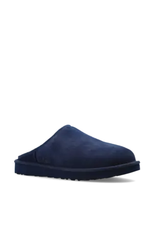 UGG Suede 'classic Slip-on' Shoes - Navy Blue